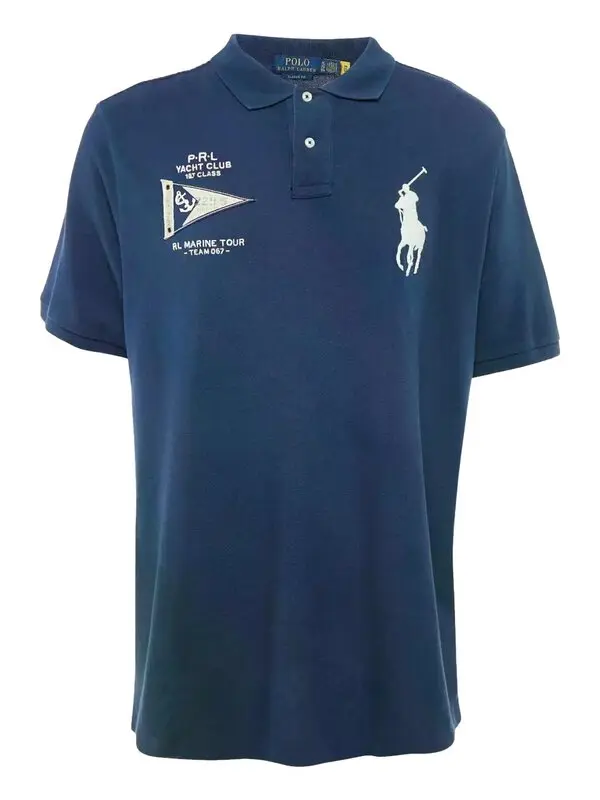 Polo Ralph Lauren Pre-owned Polo Pony-motif Polo Shirt - Blue