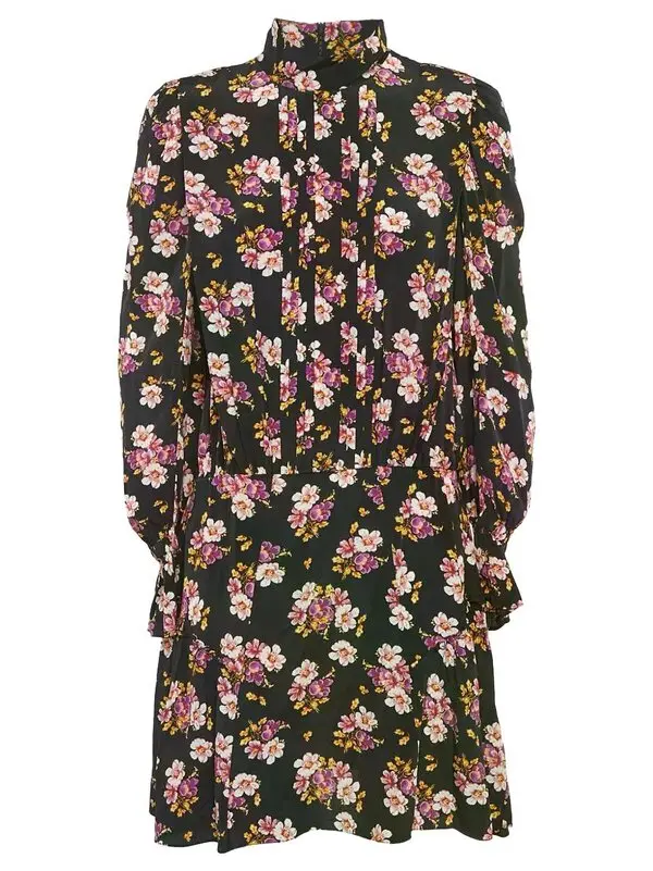 Zadig&Voltaire Floral-print Mini Dress - Black