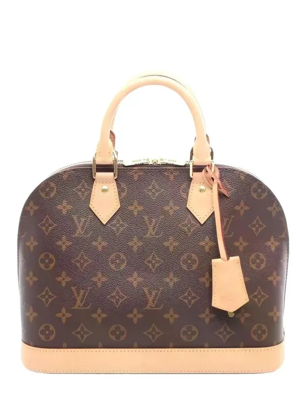 LOUIS VUITTON 2021 Alma Monogram Handbag - Brown