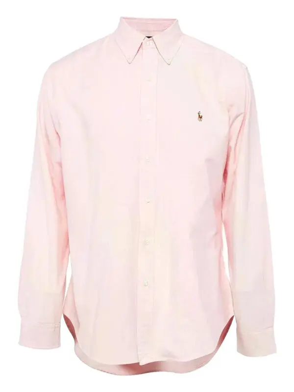 Polo Ralph Lauren Long-sleeve Button-down Shirt - Pink