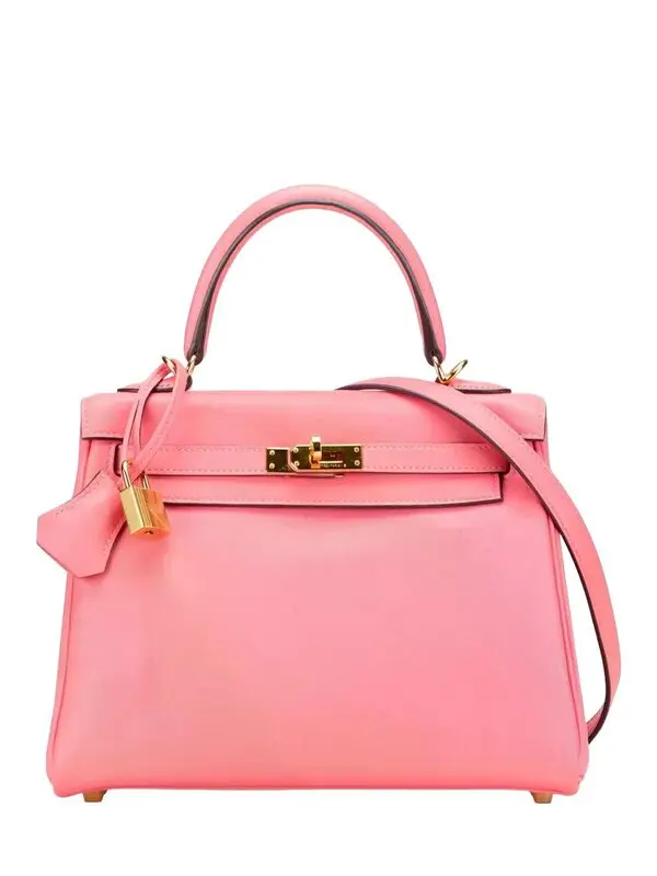 Hermès 2019 Swift Kelly Ii Retourne 25 Satchel - Pink