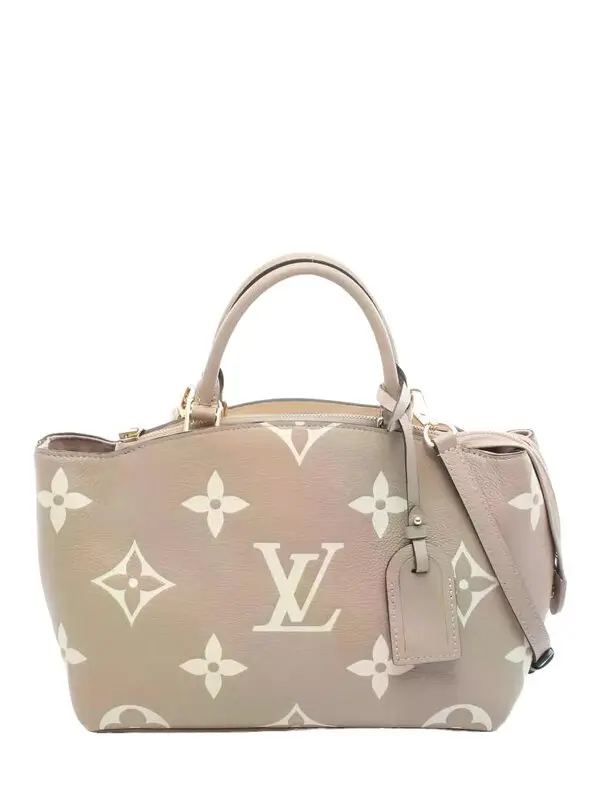 LOUIS VUITTON Petit Palais Pm Empreinte Monogram Tote Bag - Neutrals