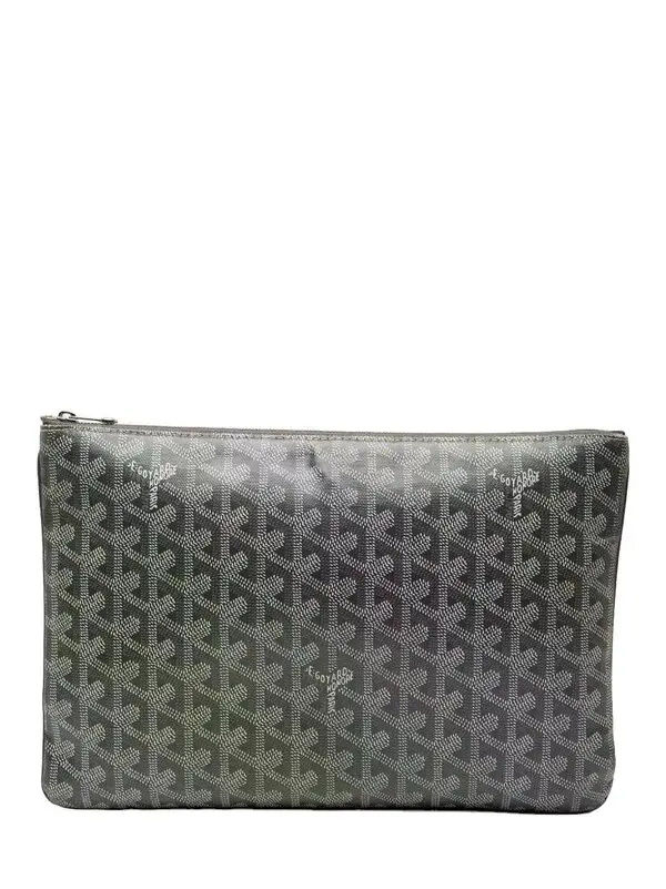 Goyard 2019 Ine Senat Mm Clutch Bag - Grey