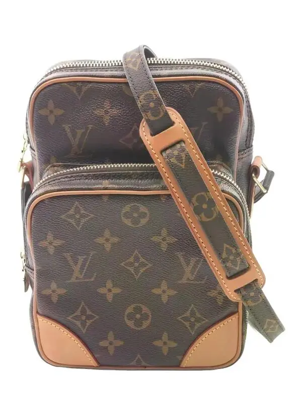 LOUIS VUITTON 2000 Amazon Monogram Shoulder Bag - Brown