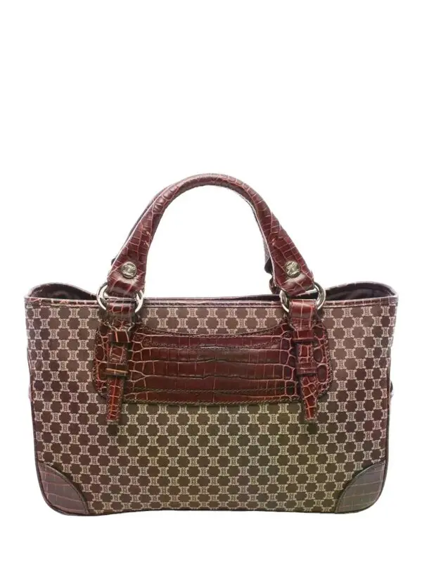 Celine 2010s Macadam Boogie Handbag - Brown