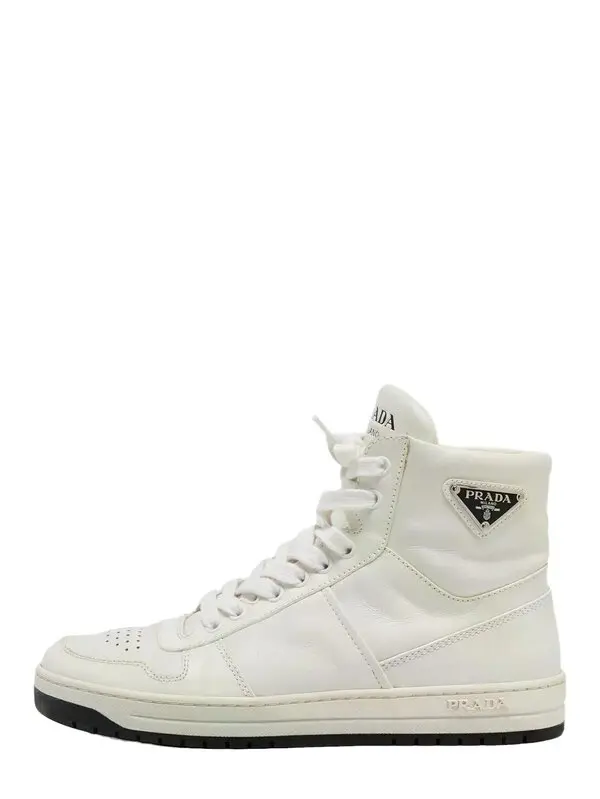 Prada Triangle Logo Sneakers - White