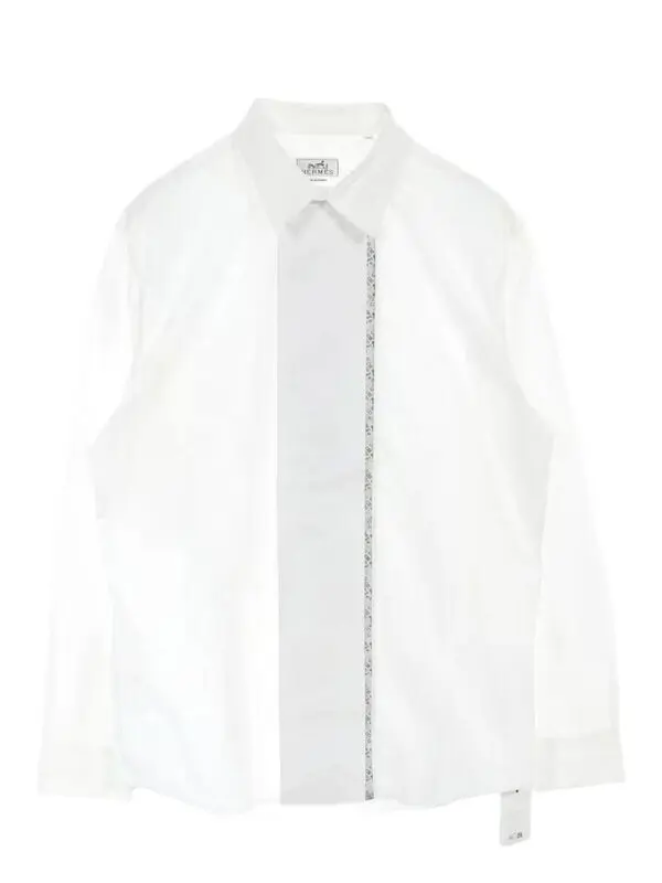 Hermès 2010s Cotton Shirt - White