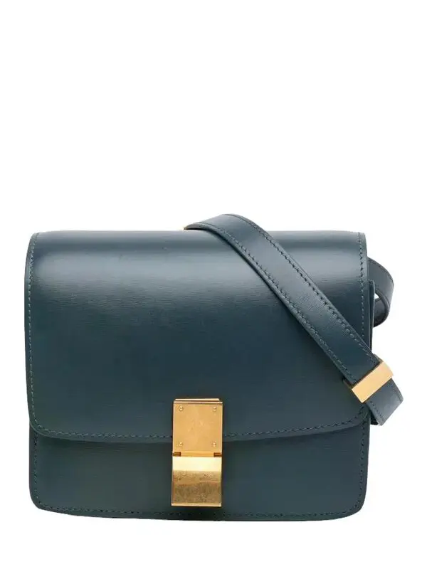 Celine Small Classic Box Crossbody Bag - Green