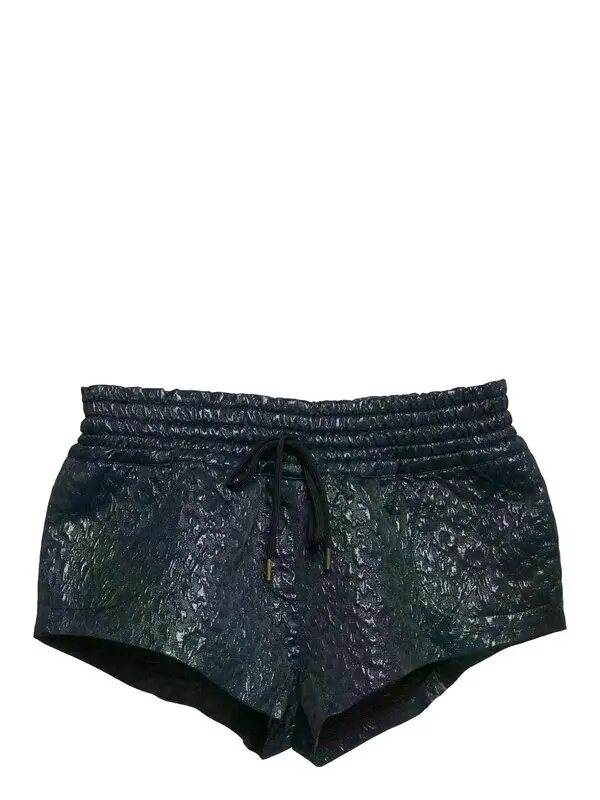 Zadig&Voltaire Jacquard Mini Shorts - Blue