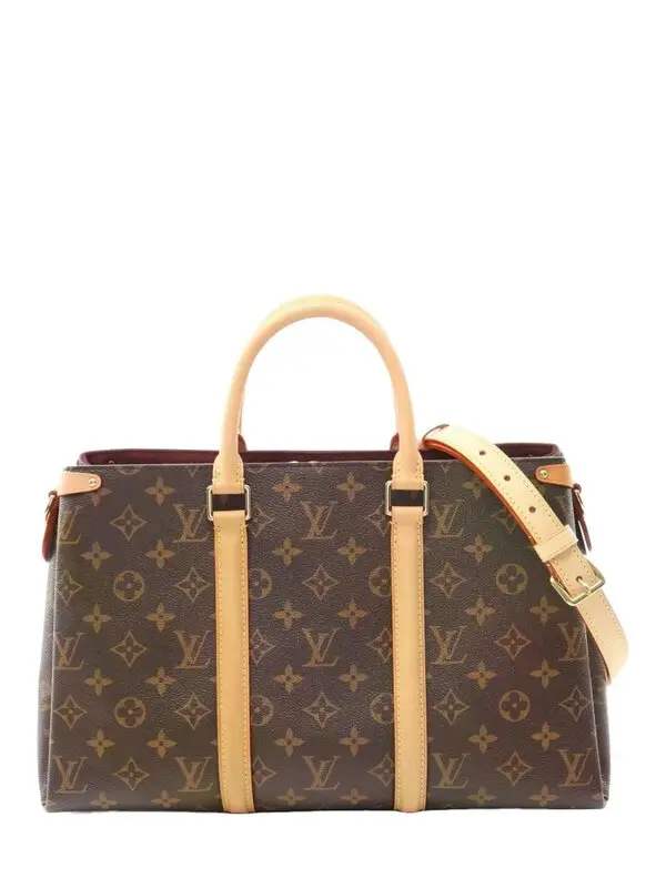 LOUIS VUITTON Soufflot Mm Handbag - Brown