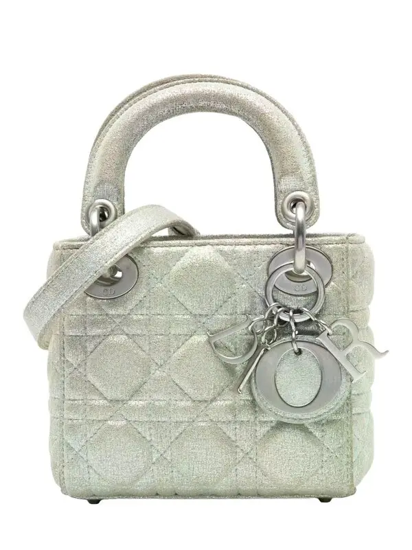Dior Pre-owned Lady Satchel - Silver