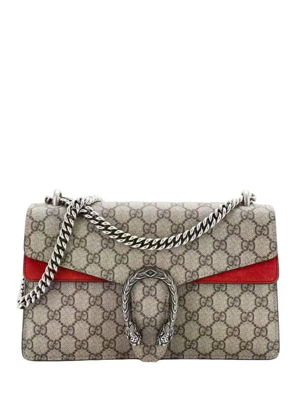 Gucci Dionysus Gg Coated Canvas Small Shoulder Bag - Neutrals