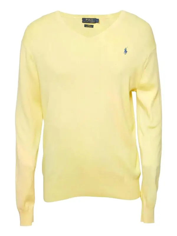 Polo Ralph Lauren Pony-embroidered Jumper - Yellow