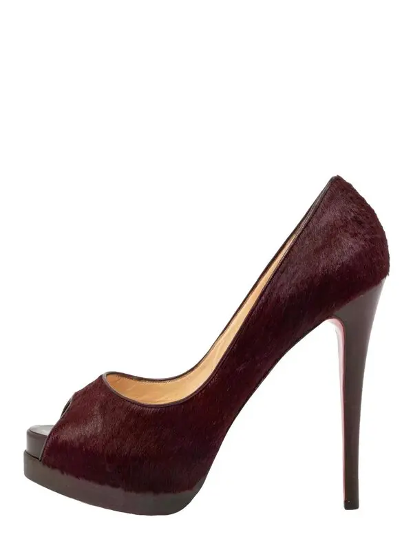 CHRISTIAN LOUBOUTIN 140mm Textured Pumps - Red