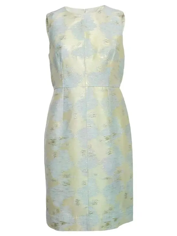 Paule Ka 2024 Patterned-jacquard Dress - Blue