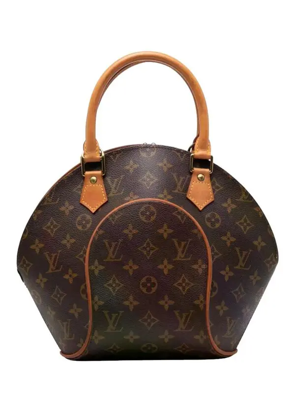 LOUIS VUITTON 1999 Monogram Ellipse Pm Handbag - Brown