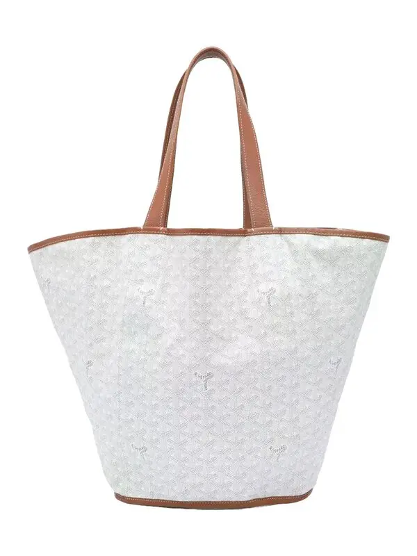 Goyard 2018 Reversible Belharra Tote Bag - White