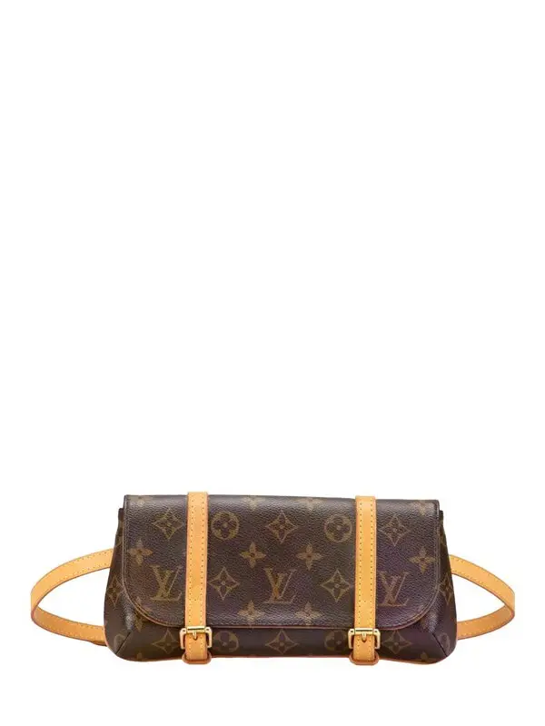 LOUIS VUITTON 2005 Monogram Marelle Shoulder Bag - Brown