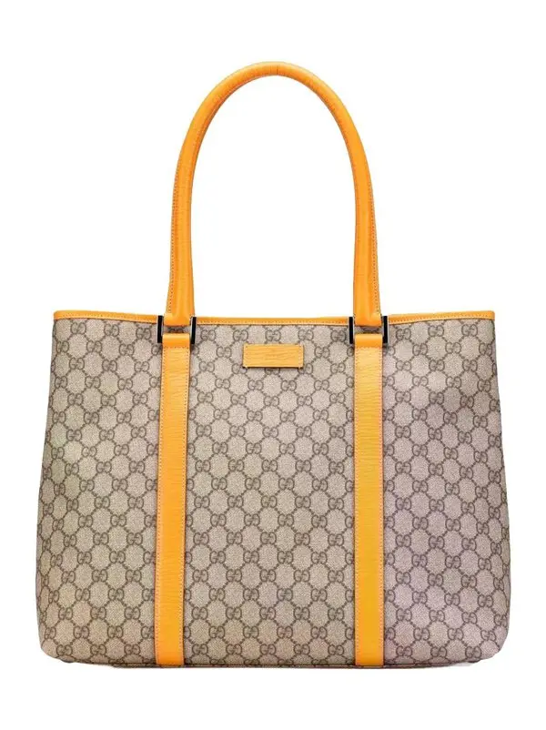 Gucci Gg Supreme Joy Tote Bag - Brown