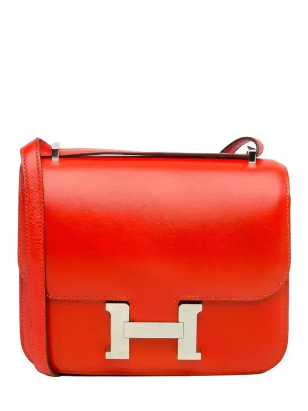 Hermès Constance 18 Crossbody Bag - Red