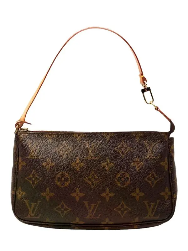 LOUIS VUITTON Monogram Pochette Accessoires - Brown