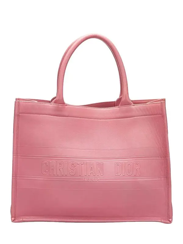 Dior Book Tote Bag - Pink