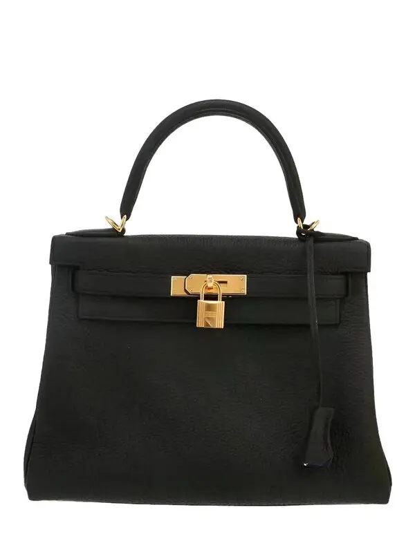 Hermès Kelly 28 Sellier Handbag - Black
