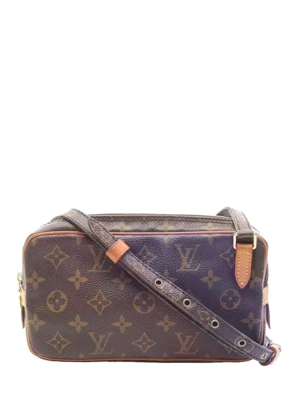 LOUIS VUITTON 2001 Marly Shoulder Bag - Brown