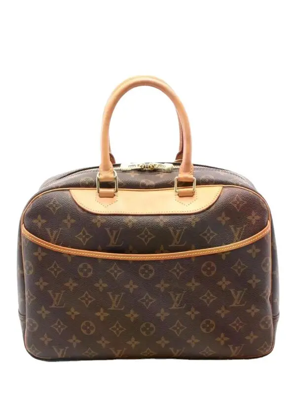 LOUIS VUITTON 1998 Deauville Tote Bag - Brown