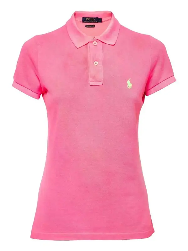Polo Ralph Lauren Short Sleeve Polo Shirt - Pink