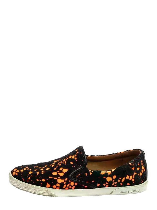 JIMMY CHOO Slip-on Sneakers - Black