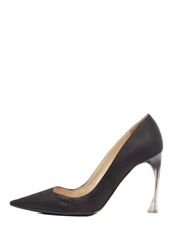 Dior 105mm Pointed-toe Clear-heel Pumps - Black