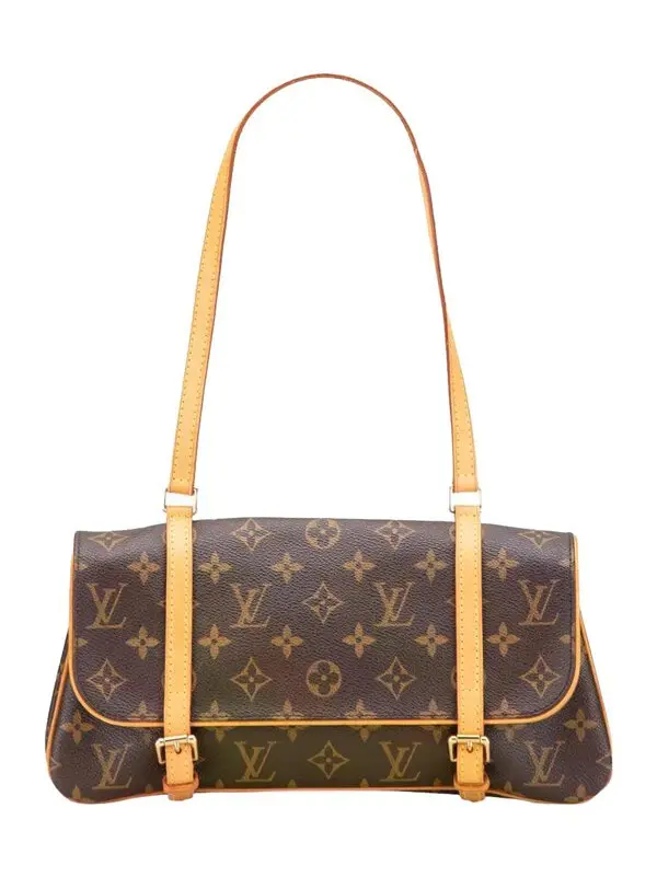 LOUIS VUITTON 2004 Monogram Marelle Shoulder Bag - Brown