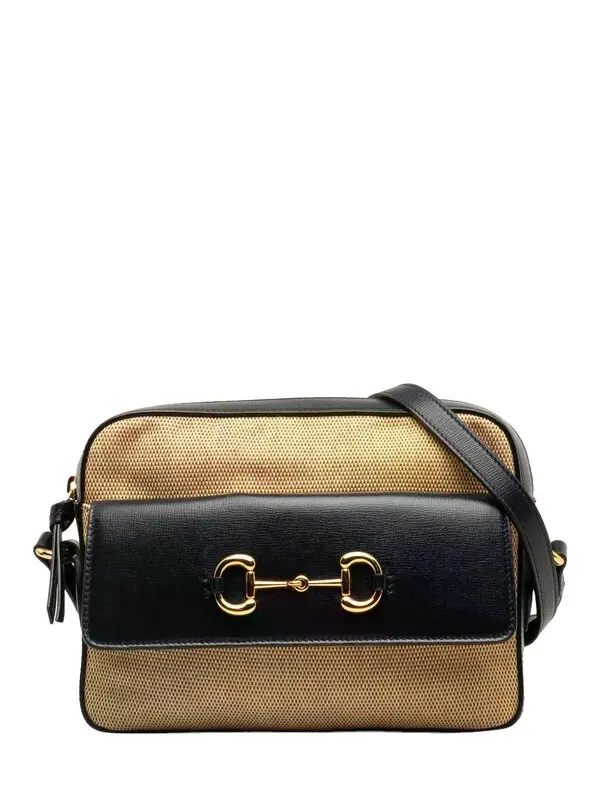 Gucci Horsebit 1955 Flap Pocket Camera Crossbody Bag 2016-2023 - Brown