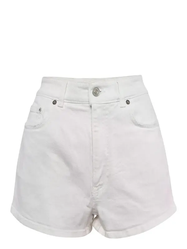 Givenchy Distress-detail Denim Shorts - White
