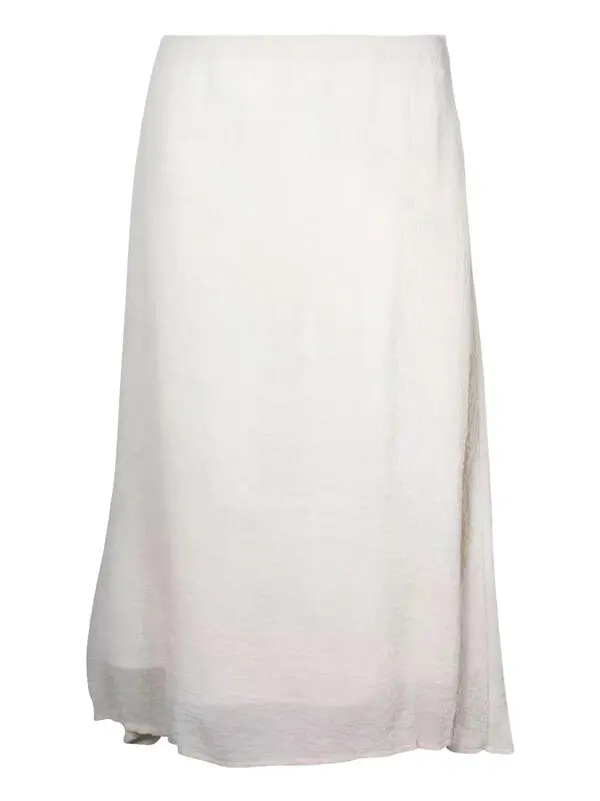 MANSUR GAVRIEL Textured Midi Skirt - White