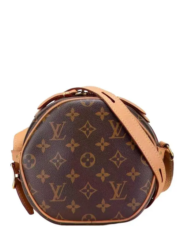 LOUIS VUITTON Monogram Boite Chapeau Souple Pm Crossbody Bag - Brown