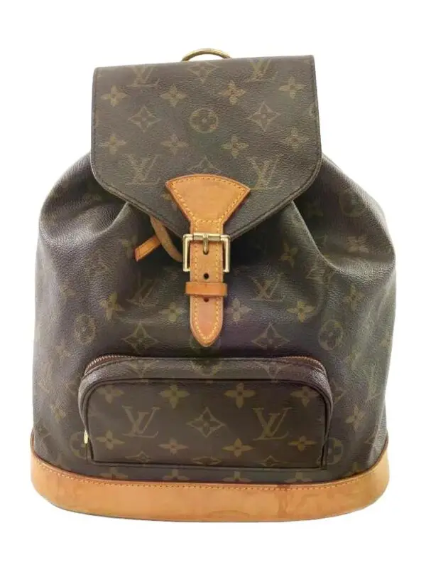 LOUIS VUITTON 1997 Montsouris Mm Backpack - Brown