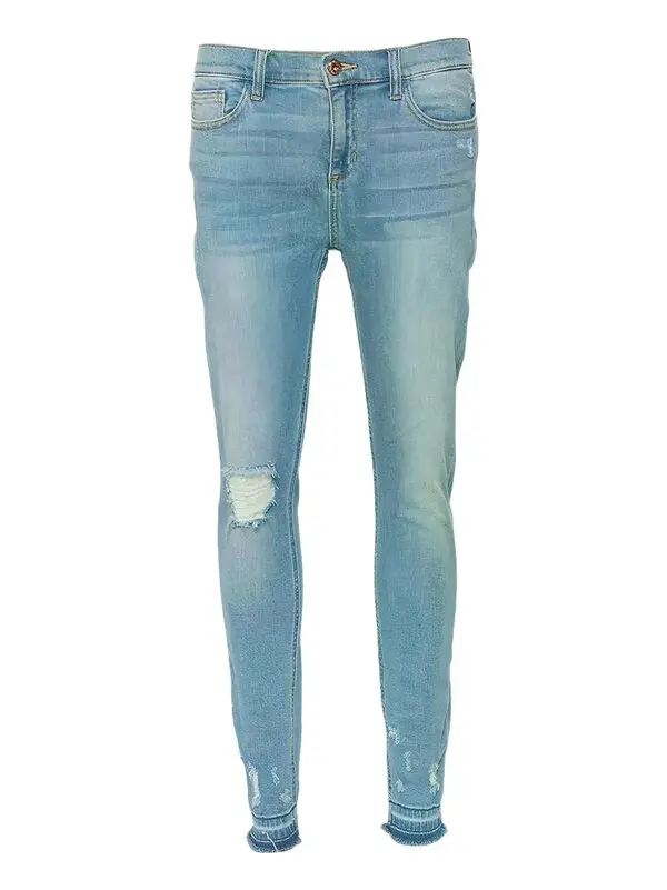 PEEK Distressed Five-pocket Jeans - Blue