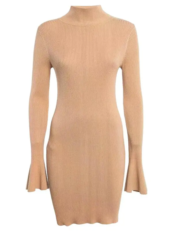 House Of Harlow 1960 X Revolve 2023 Ribbed-knit Dress - Neutrals