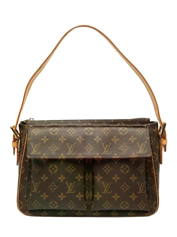 LOUIS VUITTON Monogram Viva Cite Gm Shoulder Bag - Brown