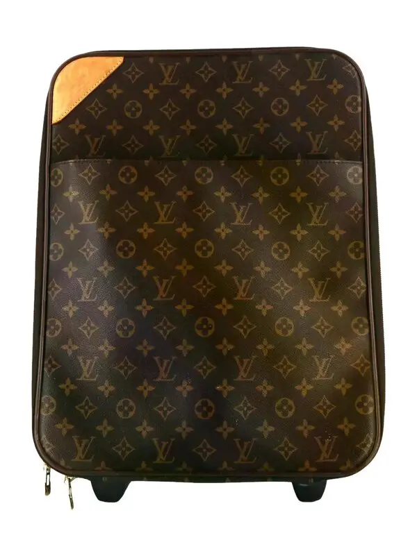 LOUIS VUITTON 2002 Pégase Monogram Suitcase - Brown