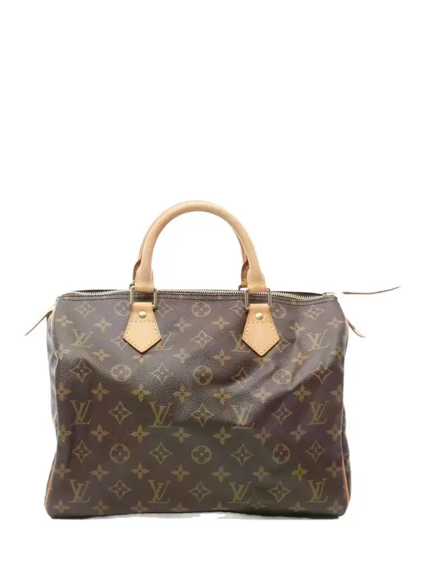 LOUIS VUITTON Speedy 30 Handbag - Brown