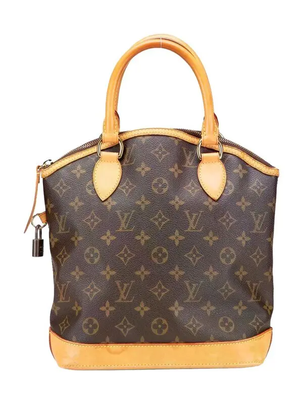 LOUIS VUITTON 2006 Monogram Lockit Pm Handbag - Brown
