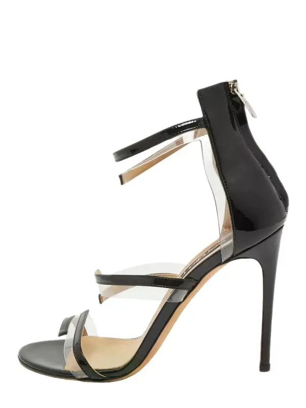 SERGIO ROSSI 110mm Karen Stiletto Sandals - Black
