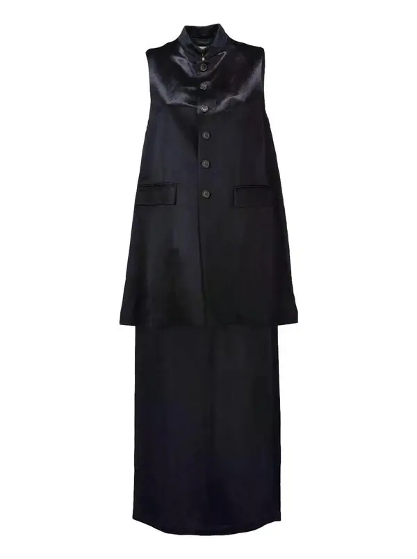 Comme Des Garçons Satin Suit - Blue