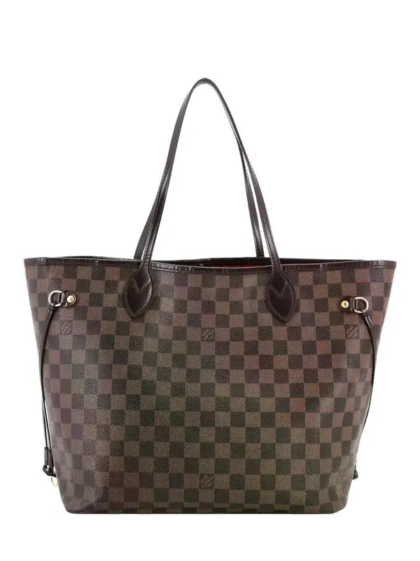 LOUIS VUITTON Neverfull Damier Mm Tote Bag - Brown
