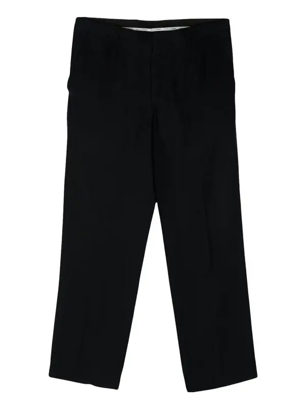 Dolce & Gabbana 1990s Pinstriped Tailored Trousers - Blue