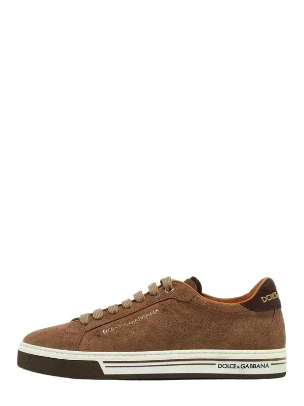 Dolce & Gabbana Suede Sneakers - Brown