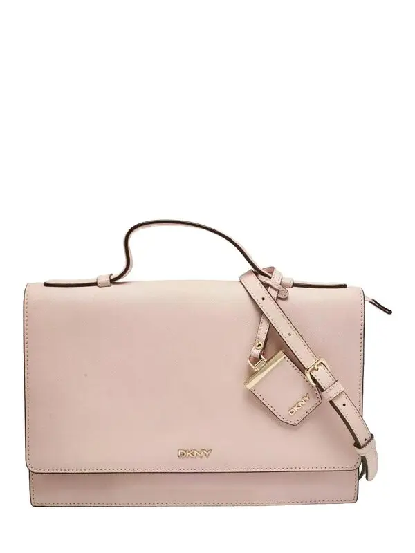 Dkny Vintage Leather Handbag - Pink